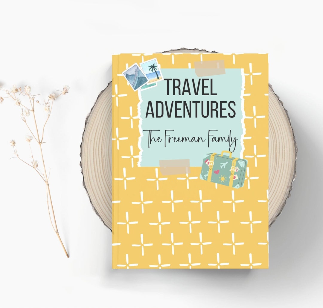 Our Adventure Book Personalized Family Travel Journal Summer - Etsy