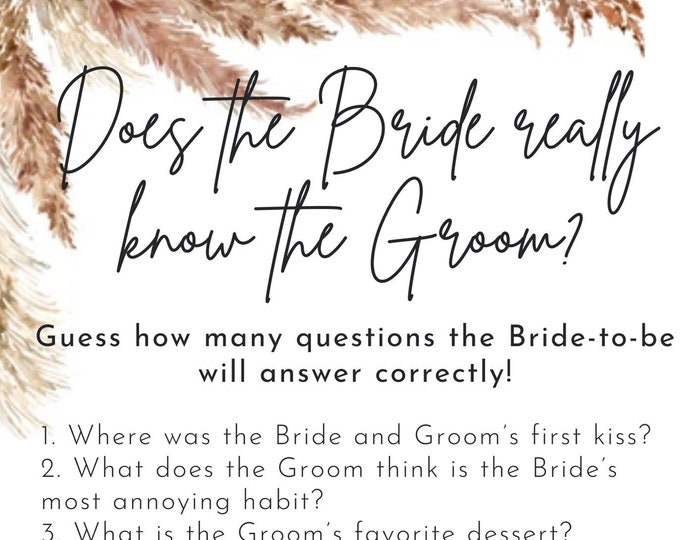 Bridal Shower Game Digital Download This or That - Etsy Canada