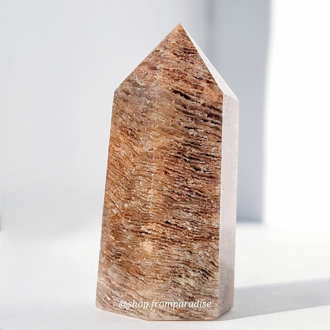 1000 Layer Lodolite Garden Quartz Crystal Tower Scenic Garden Quartz ...