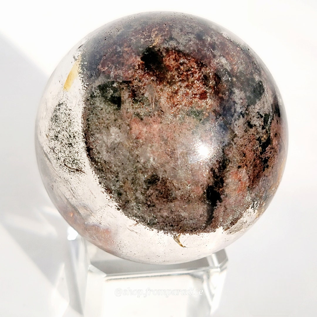 Garden Quartz Crystal Sphere Home Decor Sculpture - Etsy