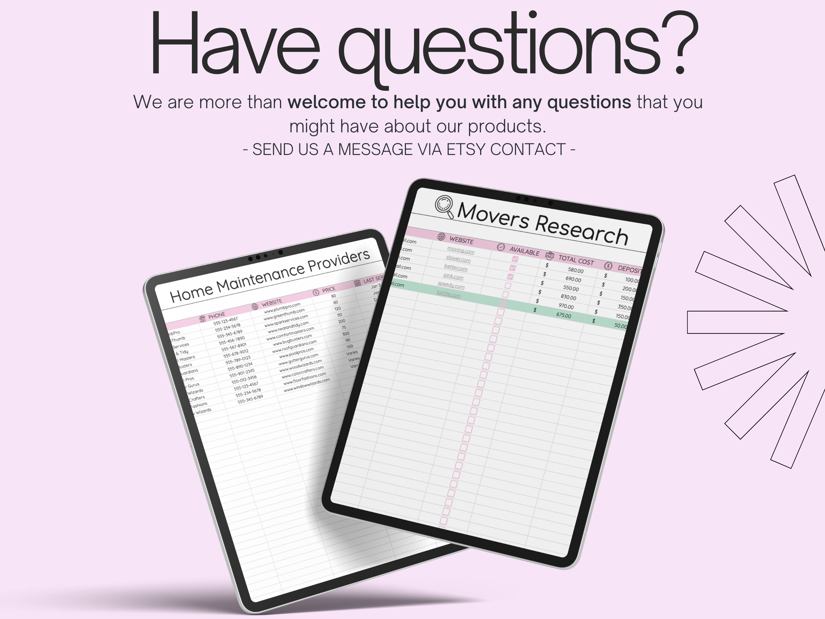 Moving Checklist • Moving Planner • Moving Binder • Moving List ...