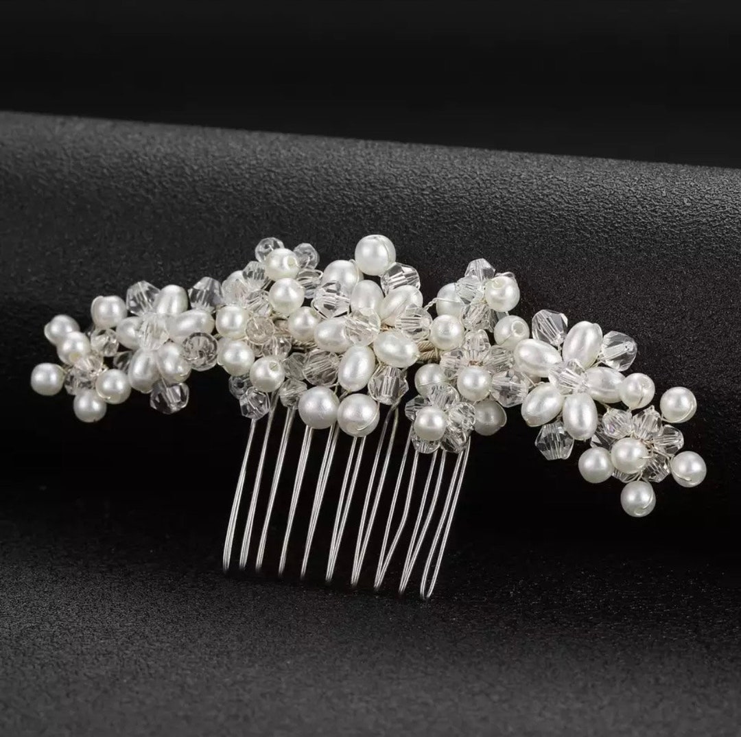 Bridal Pearl Hair Pins Pearl Wedding Hair Pins Pearl Bridal Hair Pins ...