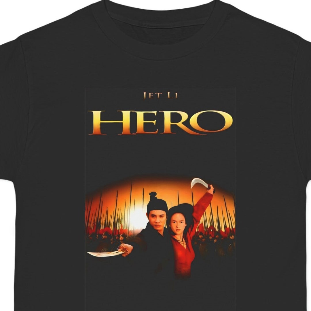 Hero the Movie T-shirt Jet Li Hero Movie Vintage Martial - Etsy