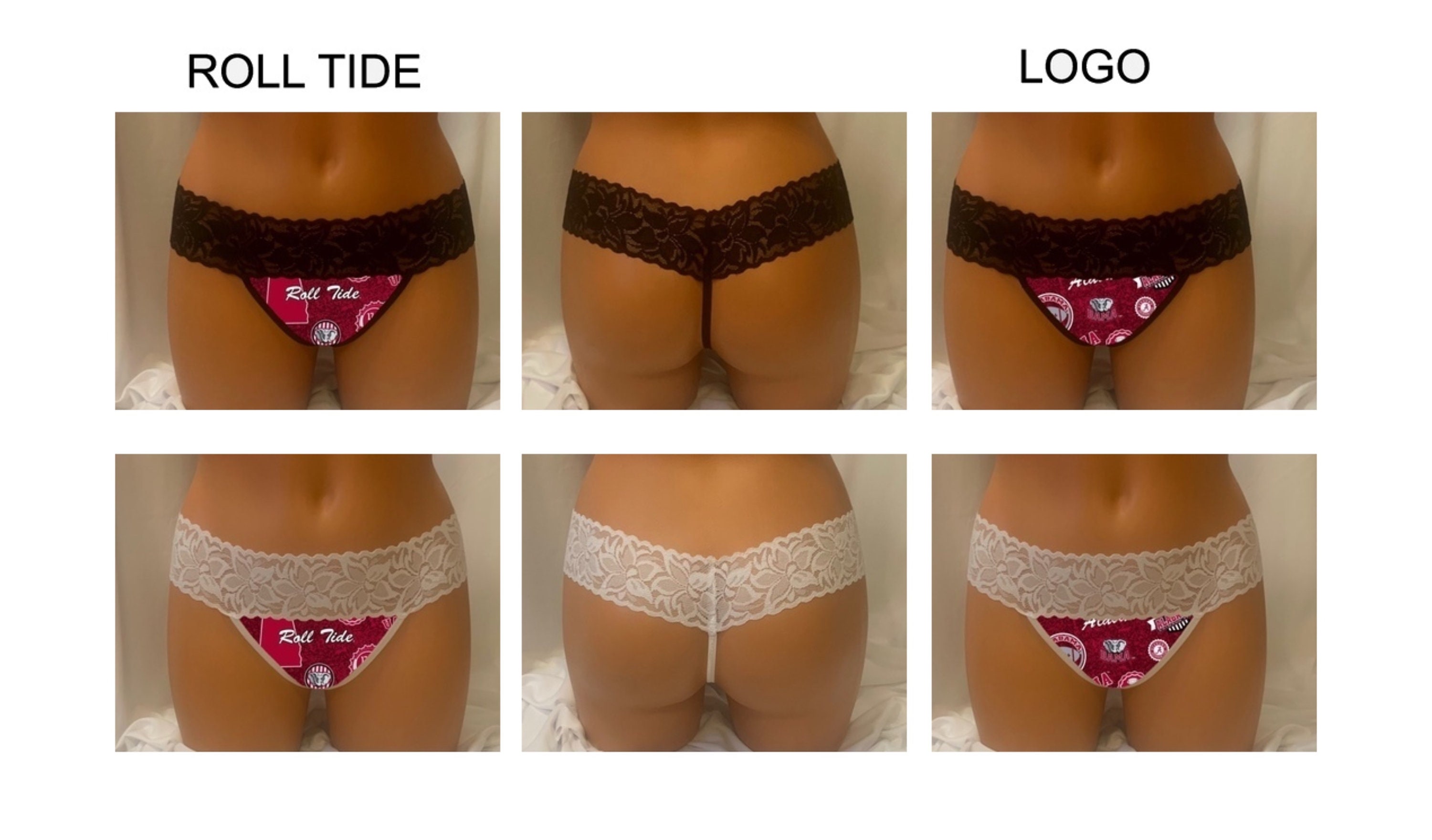 Crimson Tide Thong, Lace G-string - Etsy