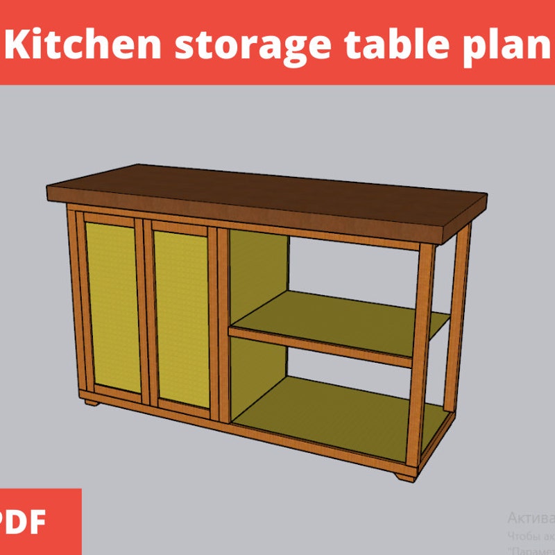 Kitchen Table Plans - Etsy