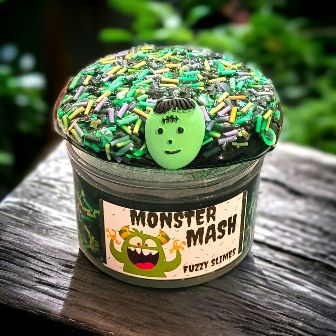 Monster Mash Clear Slime - Unscented - Etsy
