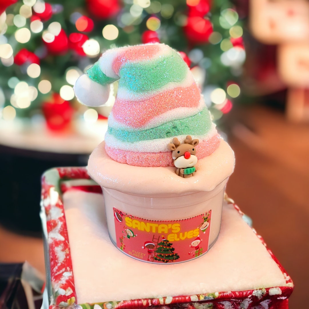 Santa's Elves Thick & Glossy Butter Slime Clay DIY Vanilla Cookie Scent ...