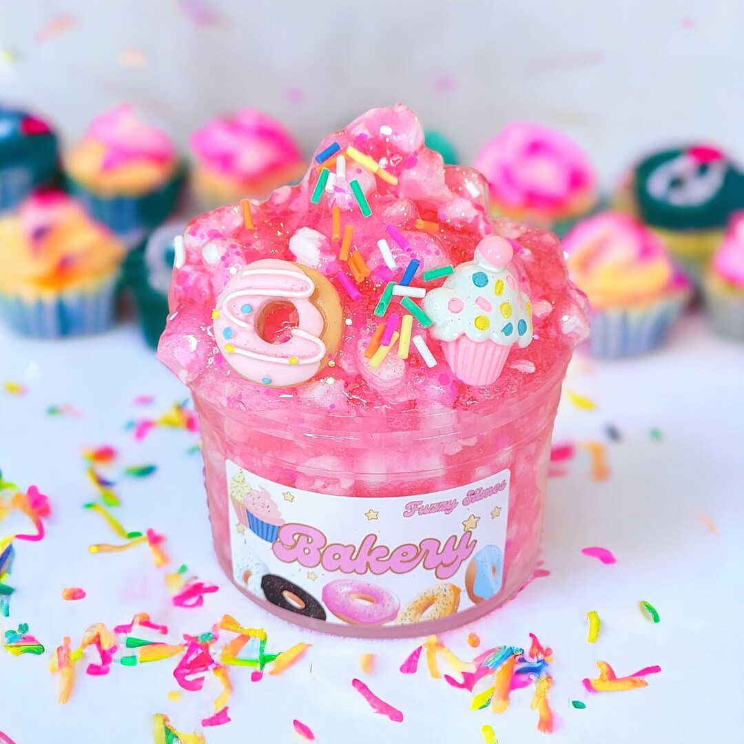 Bakery Packing Peanuts Slime- Cake Scent - Etsy