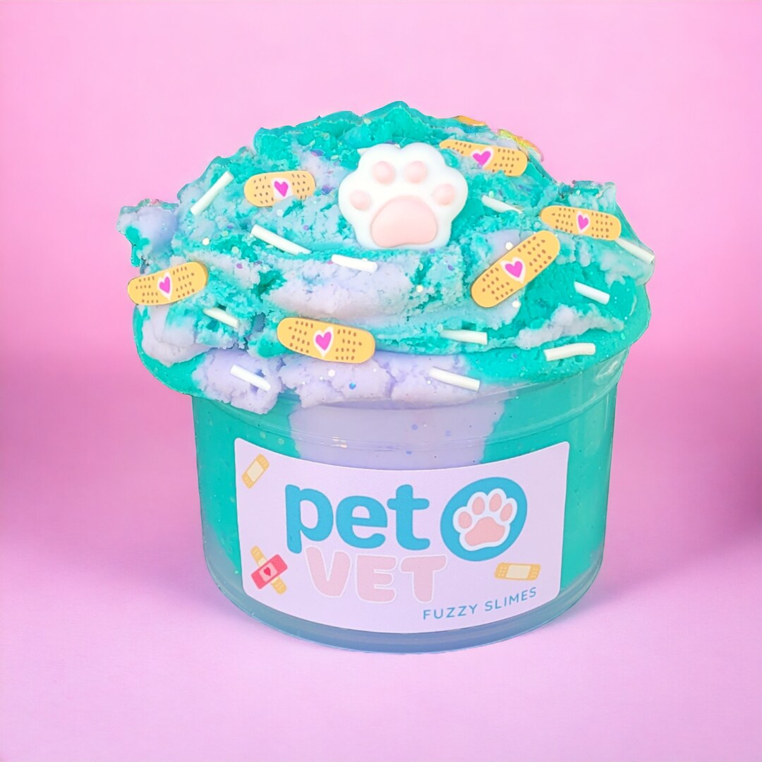 Pet Vet Cloud Slime - Scented Blueberry Grape - Etsy