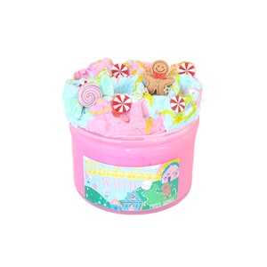 Wonderland Waffle, Thick and Glossy Diy Clay Slime With Drizzle, Fuzzy ...