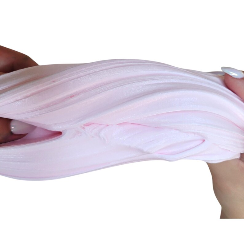 Strawberry Milkshake Butter Slime- Fuzzy Slimes- Strawberry Vanilla ...