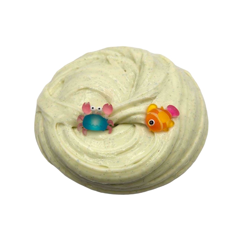 Under the Sea Clear, Fluffy, Inflated Slime - Etsy