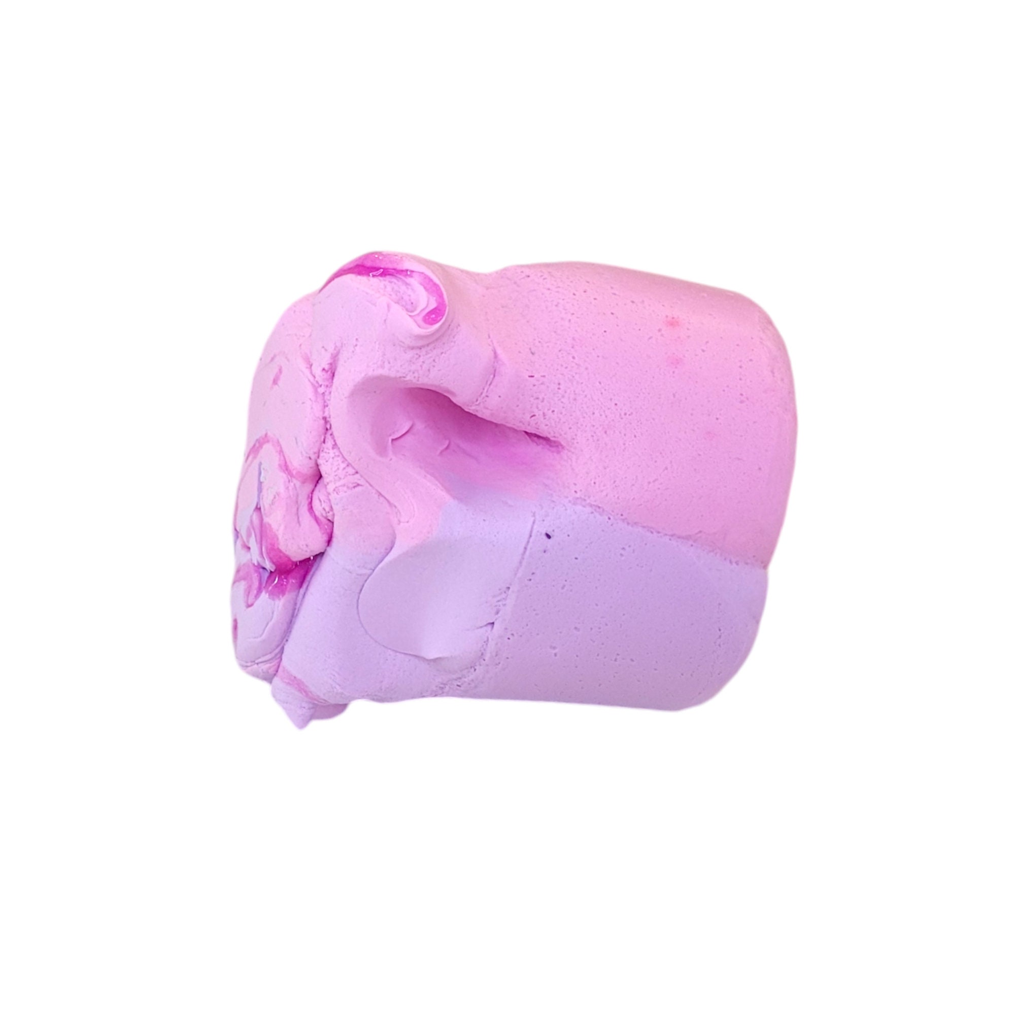 Cotton Candy Frappuccino Clay Doh (no Glue) Slime With Clear Drizzle ...