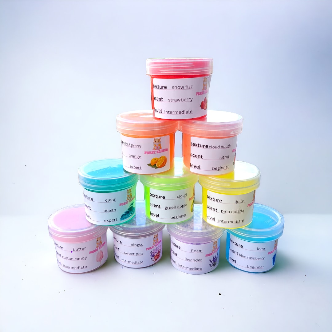 Slime Texture Sample Kit Bundle - 10 Textures - Etsy