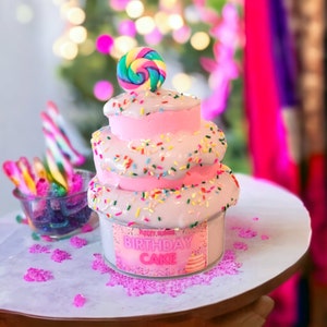 Birthday Cake Butter DIY Slime- Cake Scented - Etsy