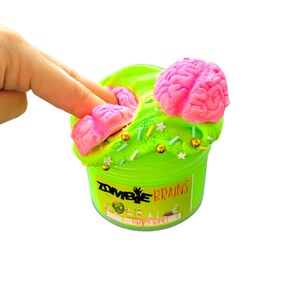 Zombie Brains Cloud Dough DIY Slime - Watermelon Scent - Etsy