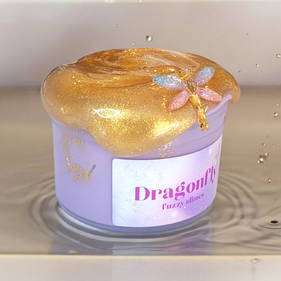Dragonfly Thick and Glossy Slime~fuzzy Slimes~ Love Spell Scented - Etsy