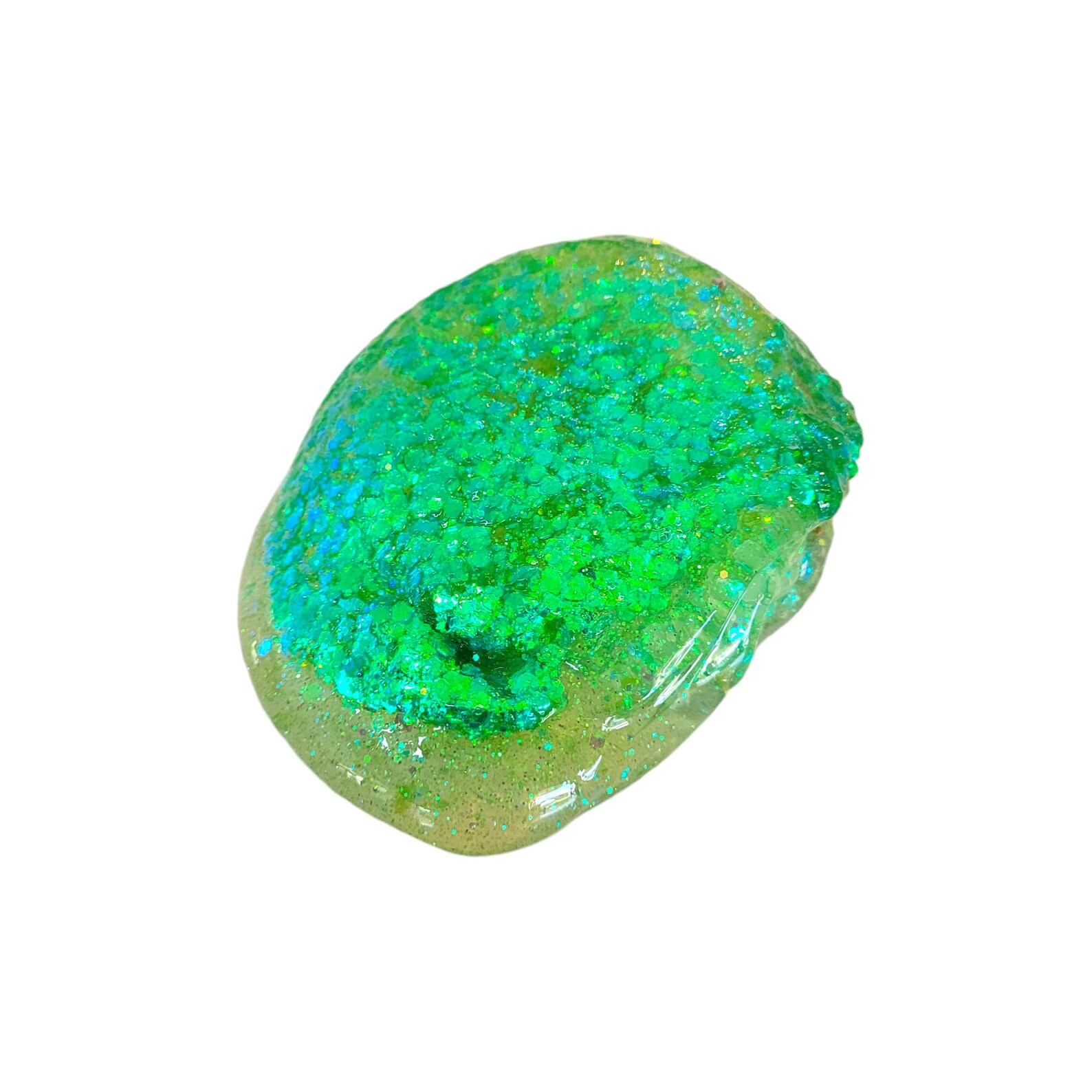 Frog Pond Slushie Pebble Rock Clear Slime, Fuzzy Slimes, Passion Fruit ...