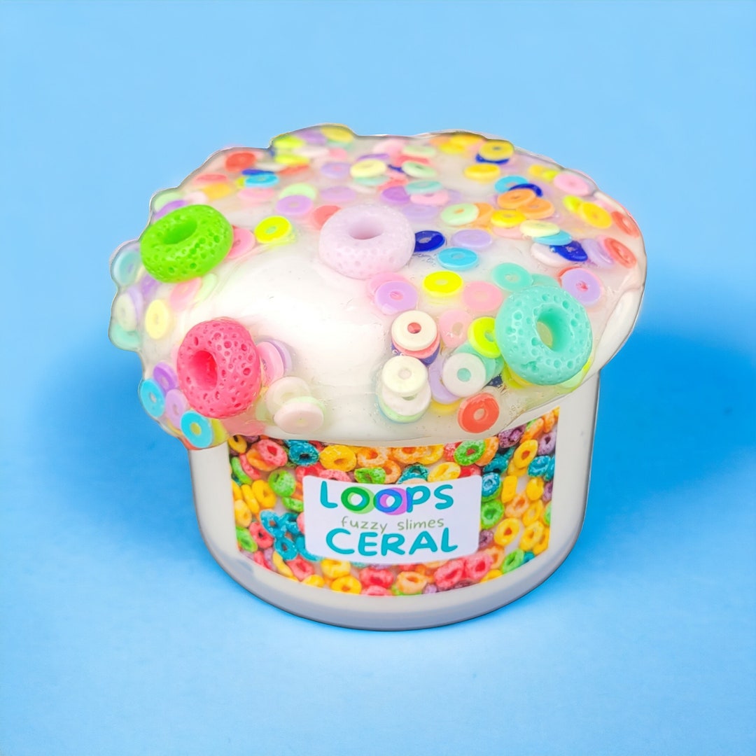 Loops Ceral Thick and Glossy Slime - Fruit Loops Scent - Etsy