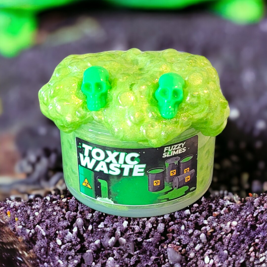 Toxic Waste Fishbowl Bead, Crunchy Slime-apple & Lemon Scented - Etsy