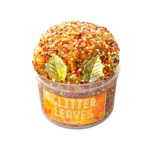 Glitter Leaves Bingsu Slime - Etsy