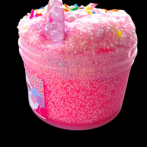 Mermaid Funfetti Micro Foam Bead Slime - Cake Scent - Etsy
