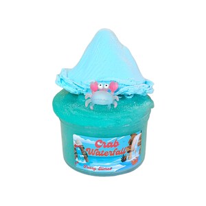 Crab Waterfall Slime Icee Clay DIY - Ocean Scented - Etsy