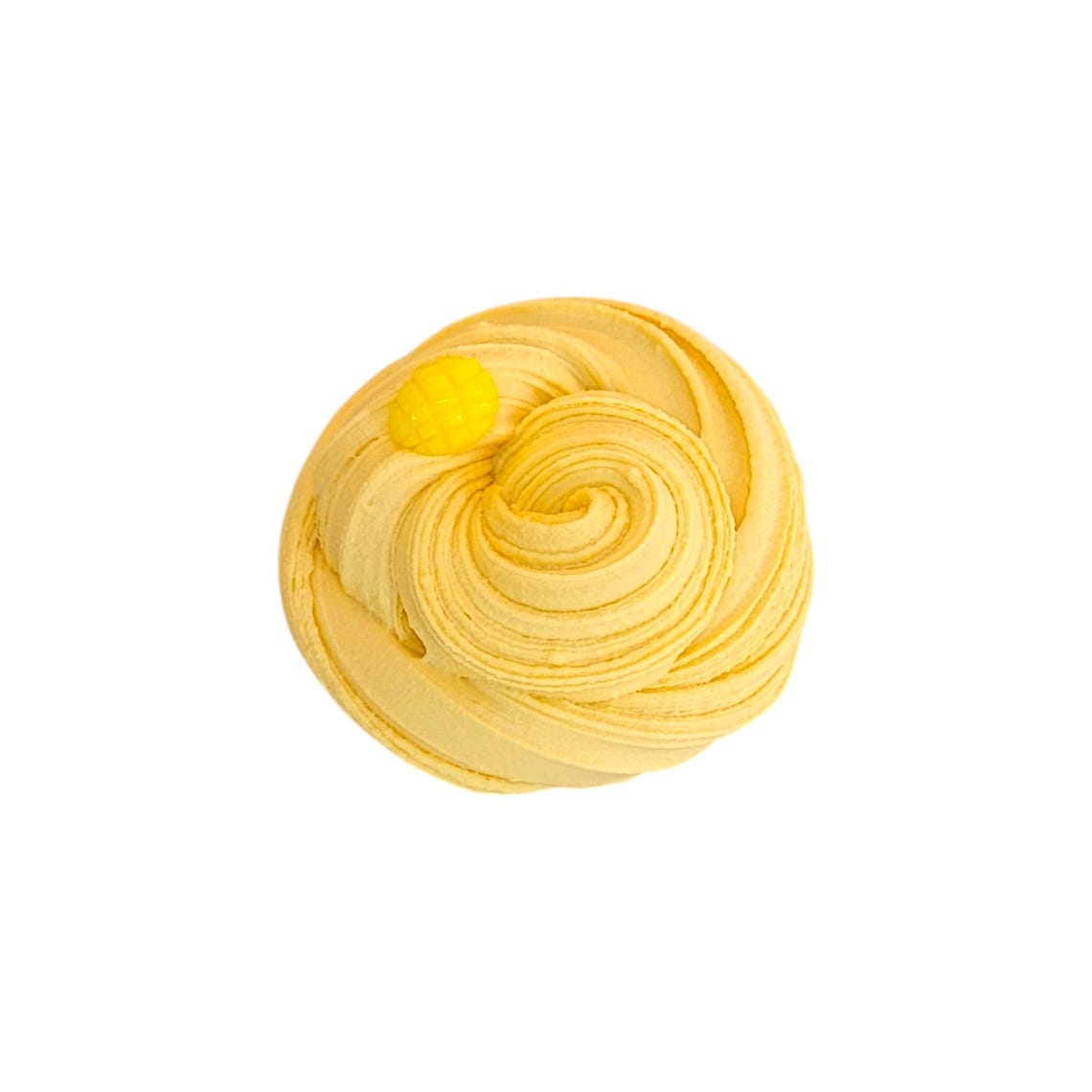 Mango Ice Cream and Wax Clay Diy Slime, Fuzzy Slimes, Mango Scented - Etsy