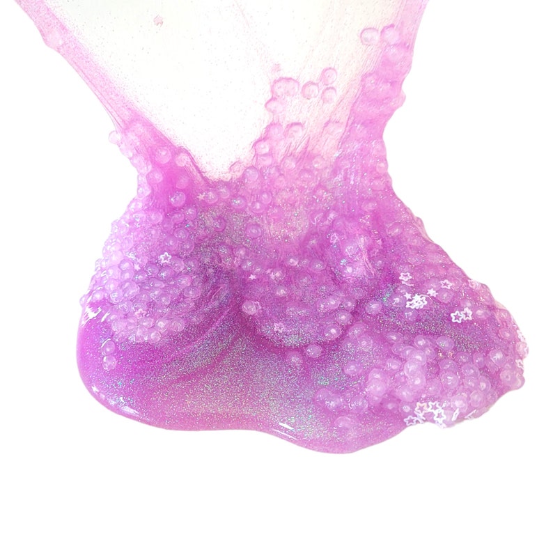 Fairy Dust Slushie Slime ~ Fuzzy Slimes~ Sweet Pea Scent - Etsy