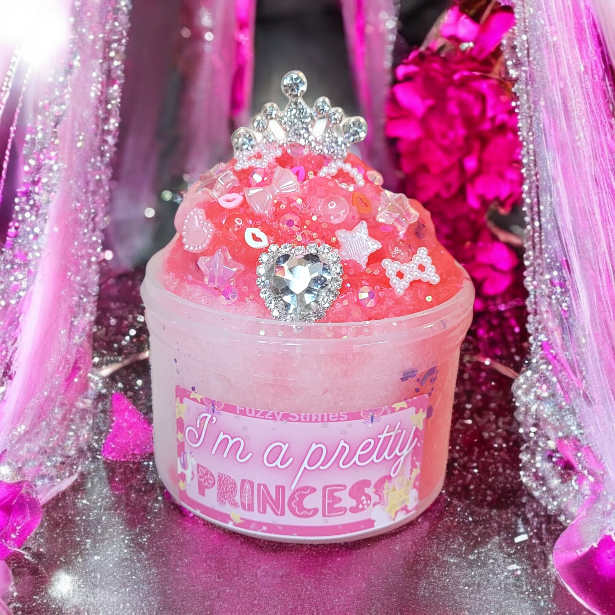 I'm a Pretty Princess Snow Sizzle Slime, Fuzzy Slimes, Raspberry ...