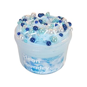 Clean Laundry~ Cloud Dough Slime~ Fuzzy Slimes~ Fresh Scent - Etsy