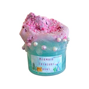 Mermaid Treasure Hunt Slime, Blue, Treasure, Chest, Pirate, Water ...
