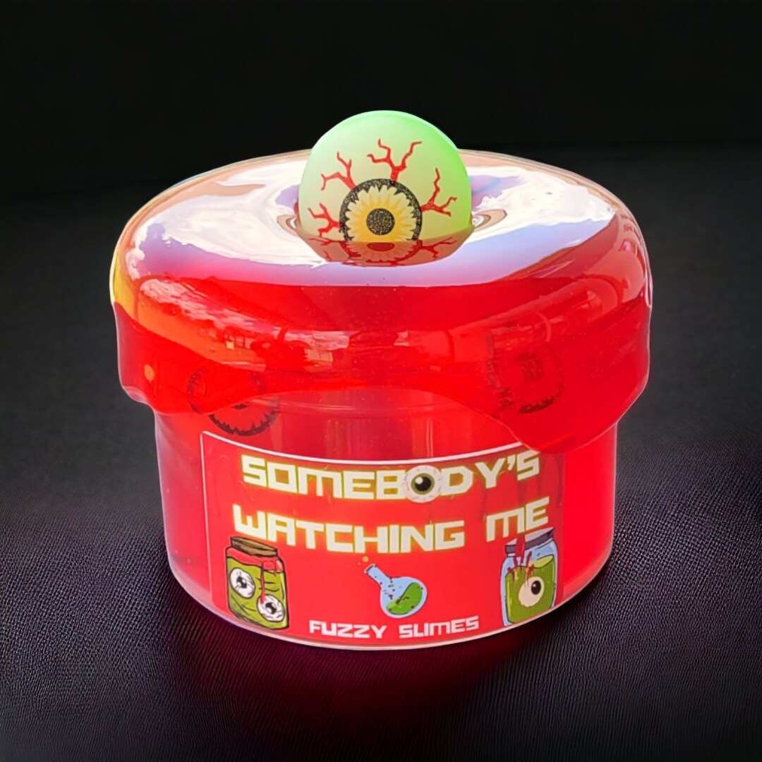 Somebody's Watching Me Ball Clear Slime - Etsy