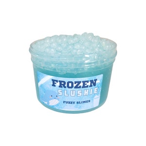 Frozen Slushie Slime ~ Fuzzy Slimes~ Blue Raspberry Scent - Etsy