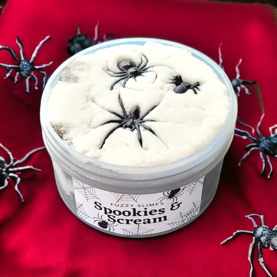 Spookies and Scream Spider Web Cloud Slime - Etsy