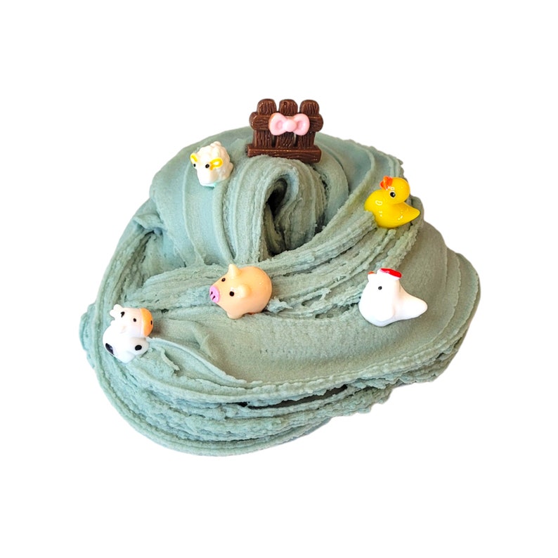 Farm Animals Icee Clay Diy Slime- Fruity Monkey Scent - Etsy
