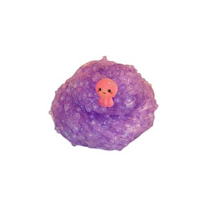 Jellyfish Slushie Bead Slime, Fuzzy Slimes, Grape Scented - Etsy