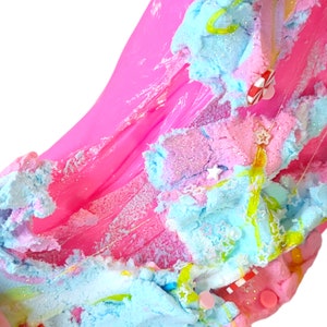 Wonderland Waffle, Thick and Glossy Diy Clay Slime With Drizzle, Fuzzy ...