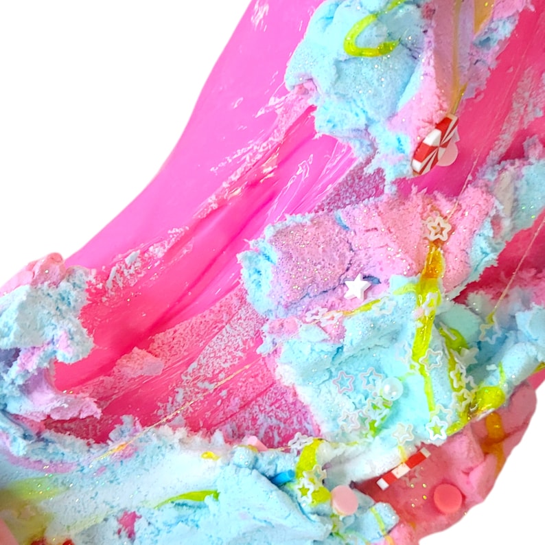 Wonderland Waffle, Thick and Glossy Diy Clay Slime With Drizzle, Fuzzy ...