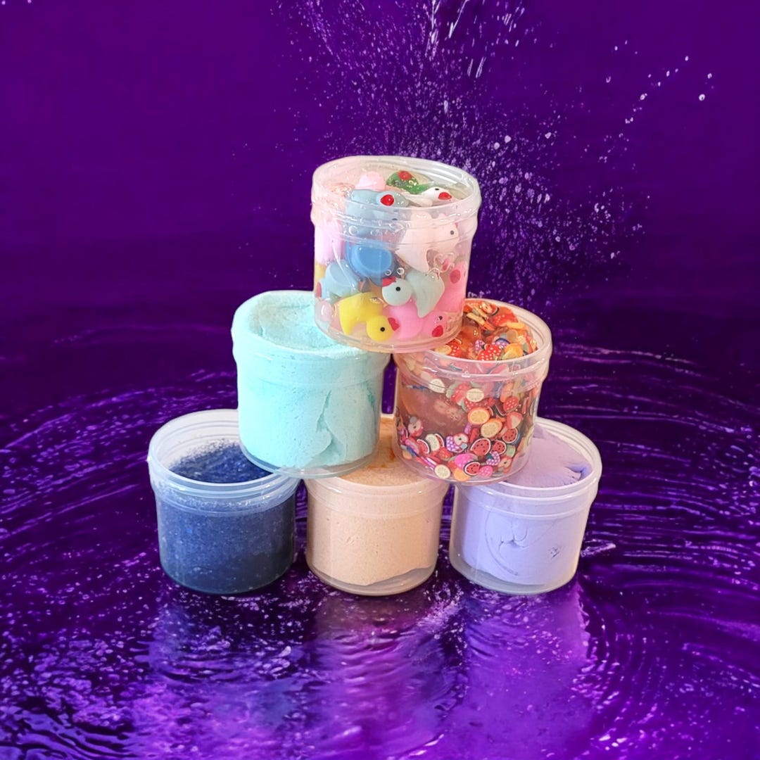 Odd Texture Kit, Slime Bundle, Fuzzy Slimes, Scented - Etsy