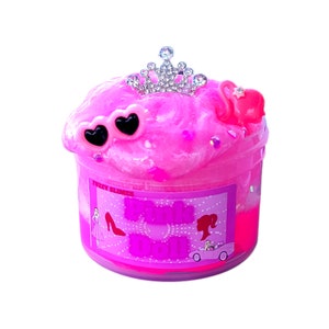 Pink Doll Icee, Bingsu, Clear Slime Strawberry Scented - Etsy