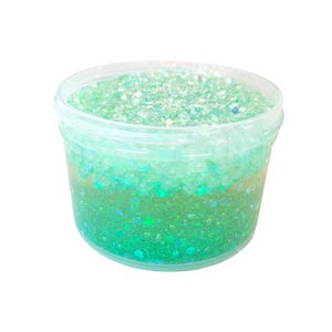 Frog Pond Slushie Pebble Rock Clear Slime, Fuzzy Slimes, Passion Fruit ...