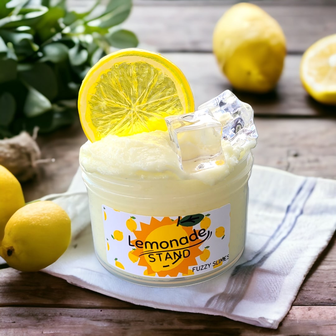 Lemonade Slime Snow Fizz Ice Cube - Lemon Scented - Etsy