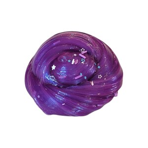 Twilight Clear Avalanche Slime, Fuzzy Slimes, Sweet Pea Scented - Etsy