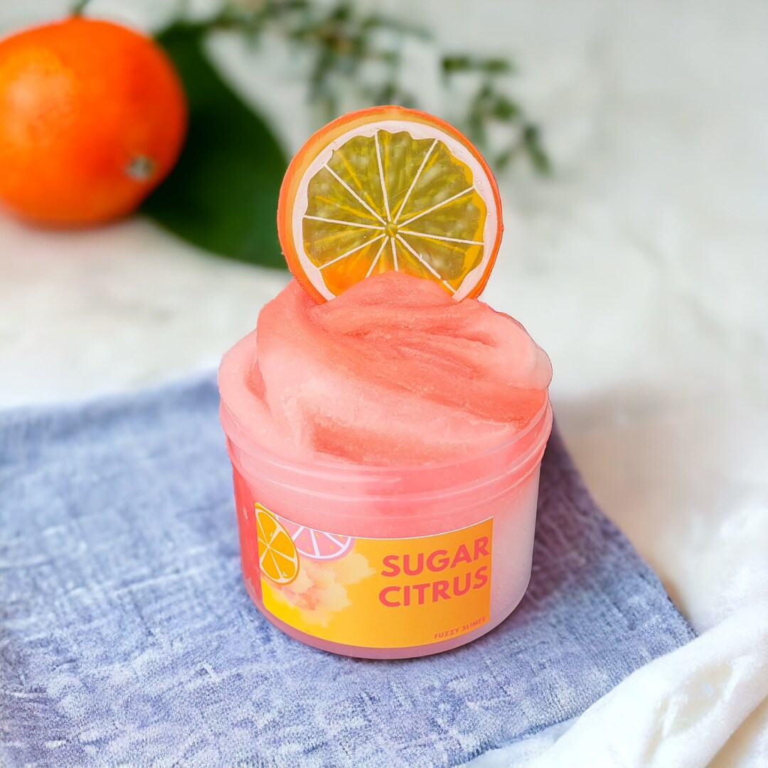 Sugar Citrus Icee Slime - Orange Scent - Etsy