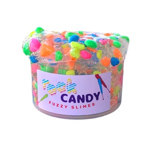 Rock Candy Clear Pebble Slime Aquarium Bead - Rock Candy Scent - Etsy