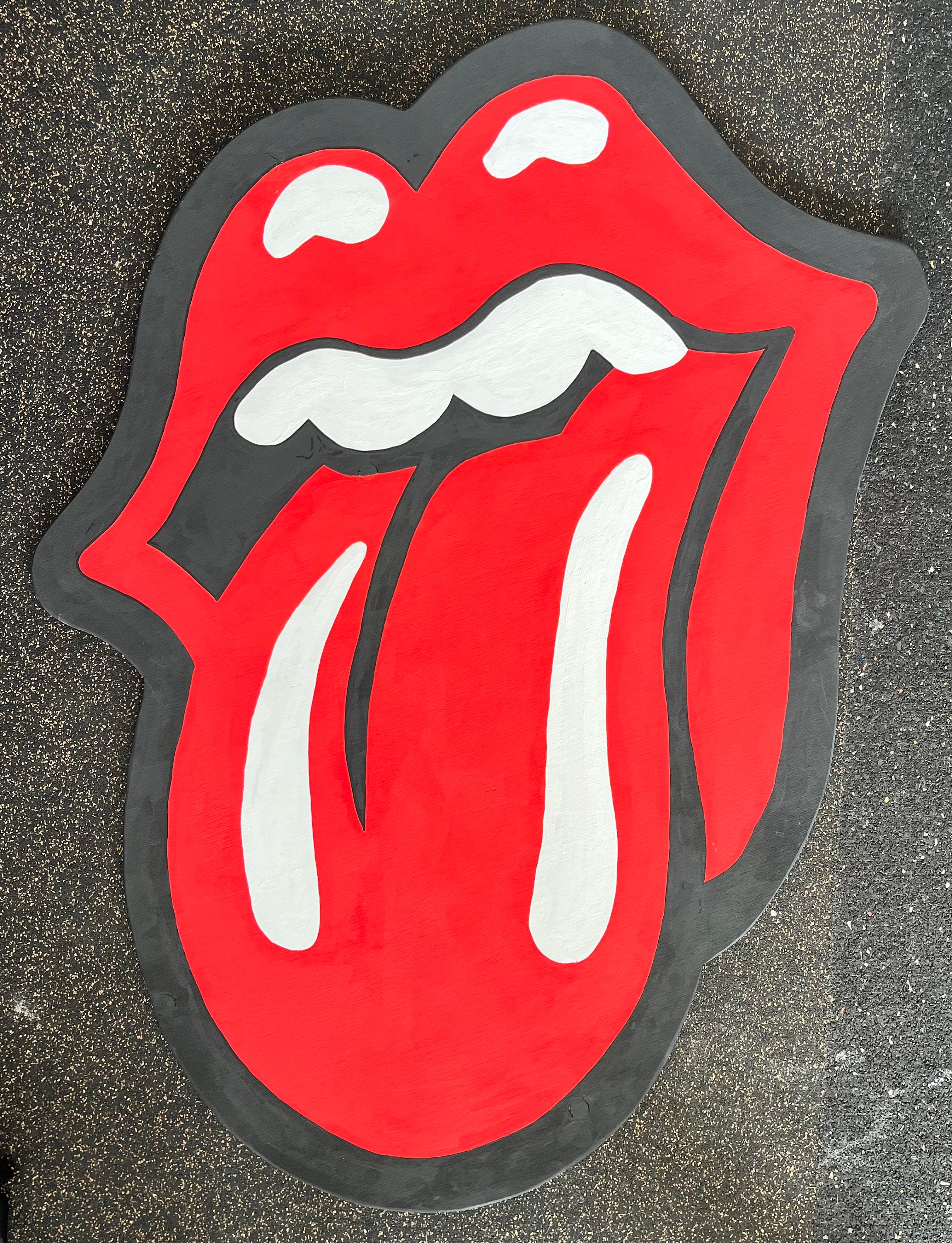 Rolling Stones Table/wall Art - Etsy