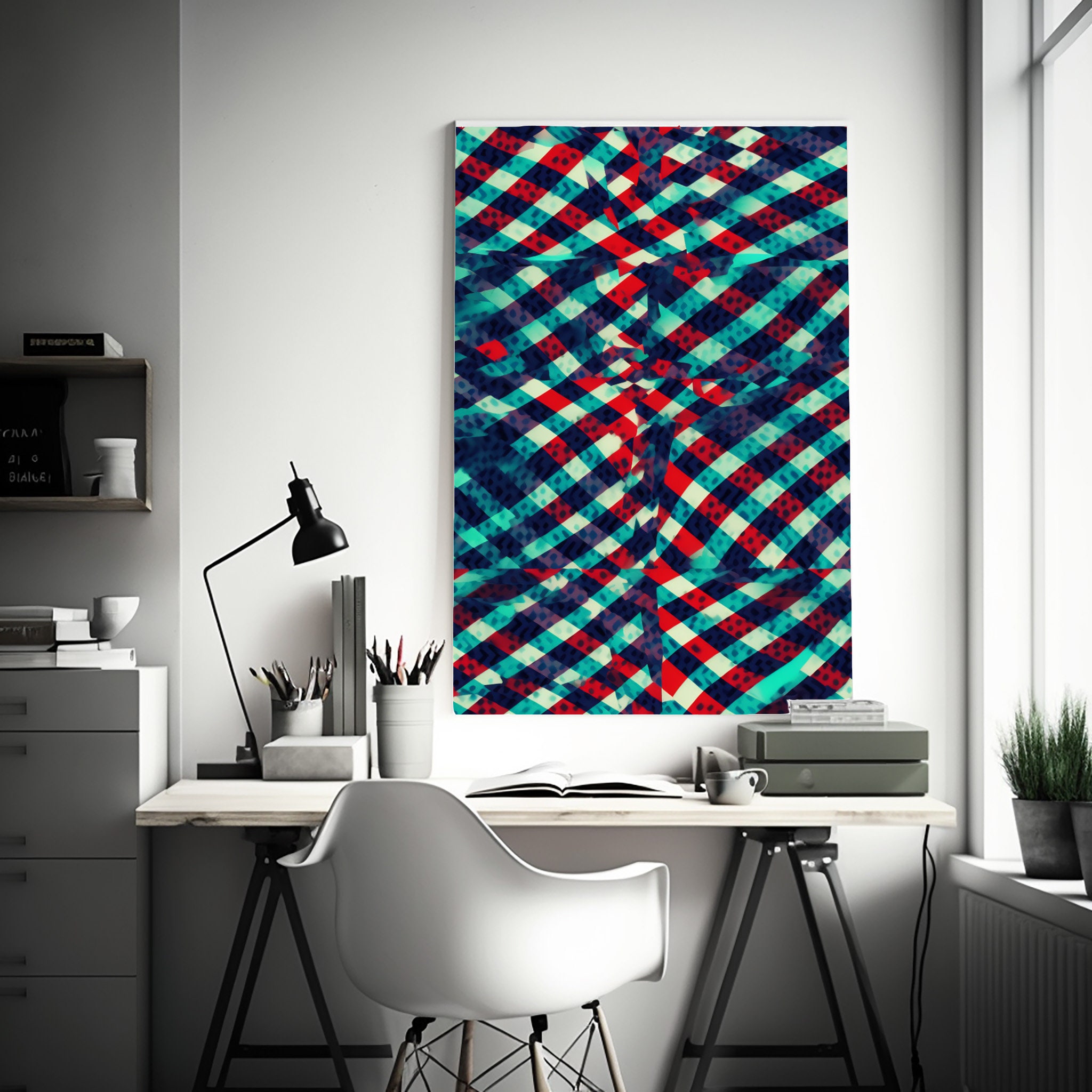 Weirdcore Images USA Nostalgic Patterns 12-pack DIGITAL Paper Red White ...