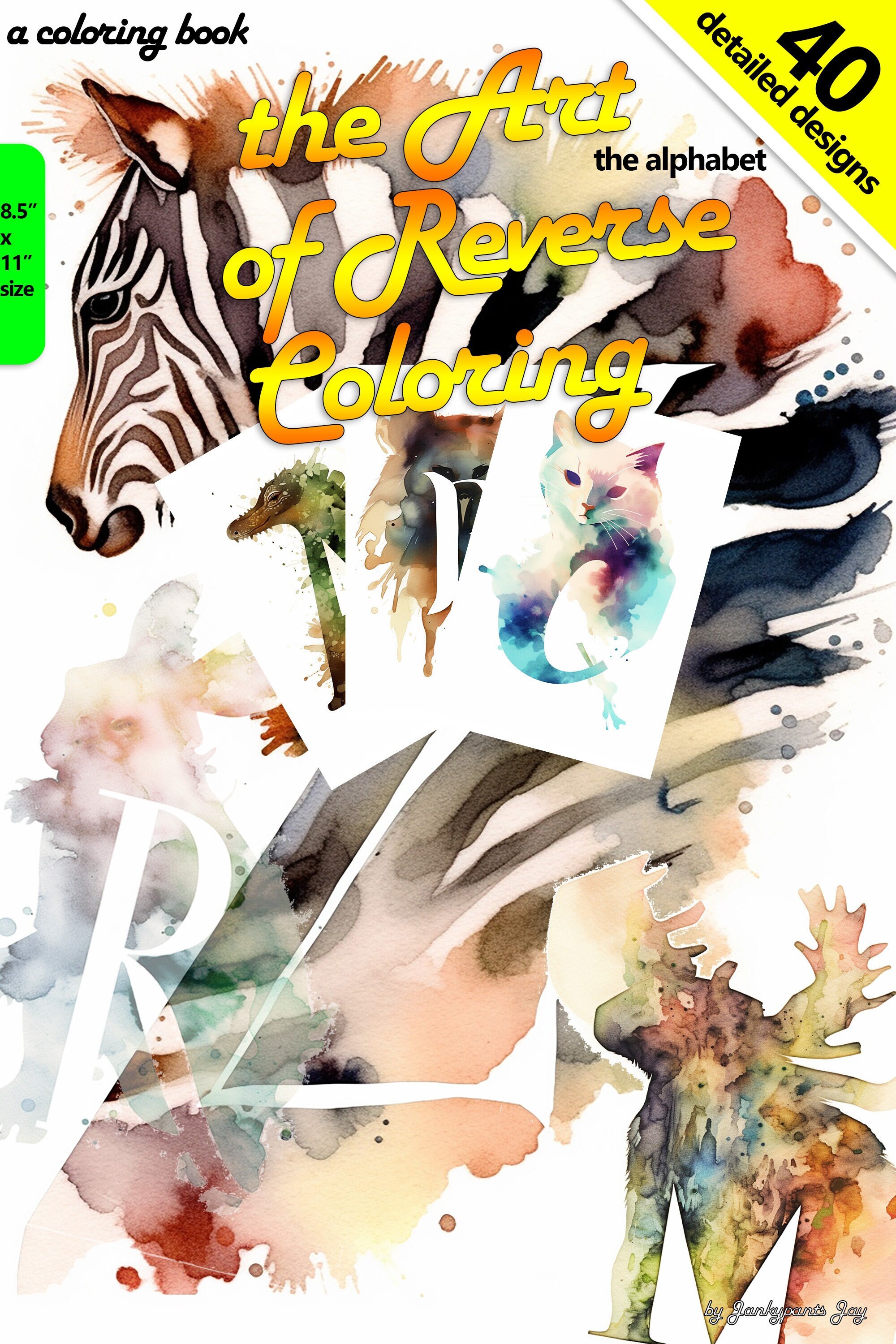 The Art of Reverse Coloring: A PRINTABLE Creative Coloring Book ...