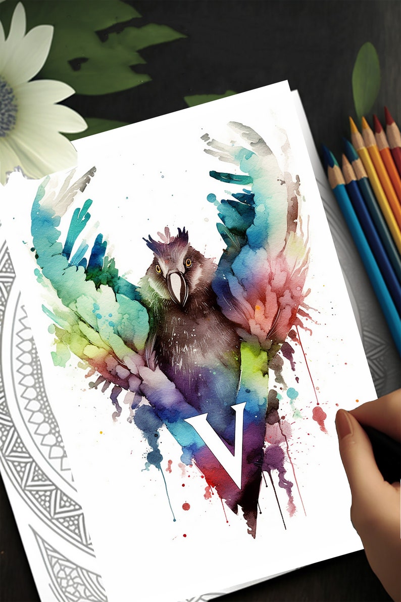 The Art of Reverse Coloring: A PRINTABLE Creative Coloring Book ...